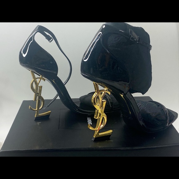 Yves Saint Laurent | Shoes | Yves Saint Laurent Ysl Opyum Ankle Strap ...